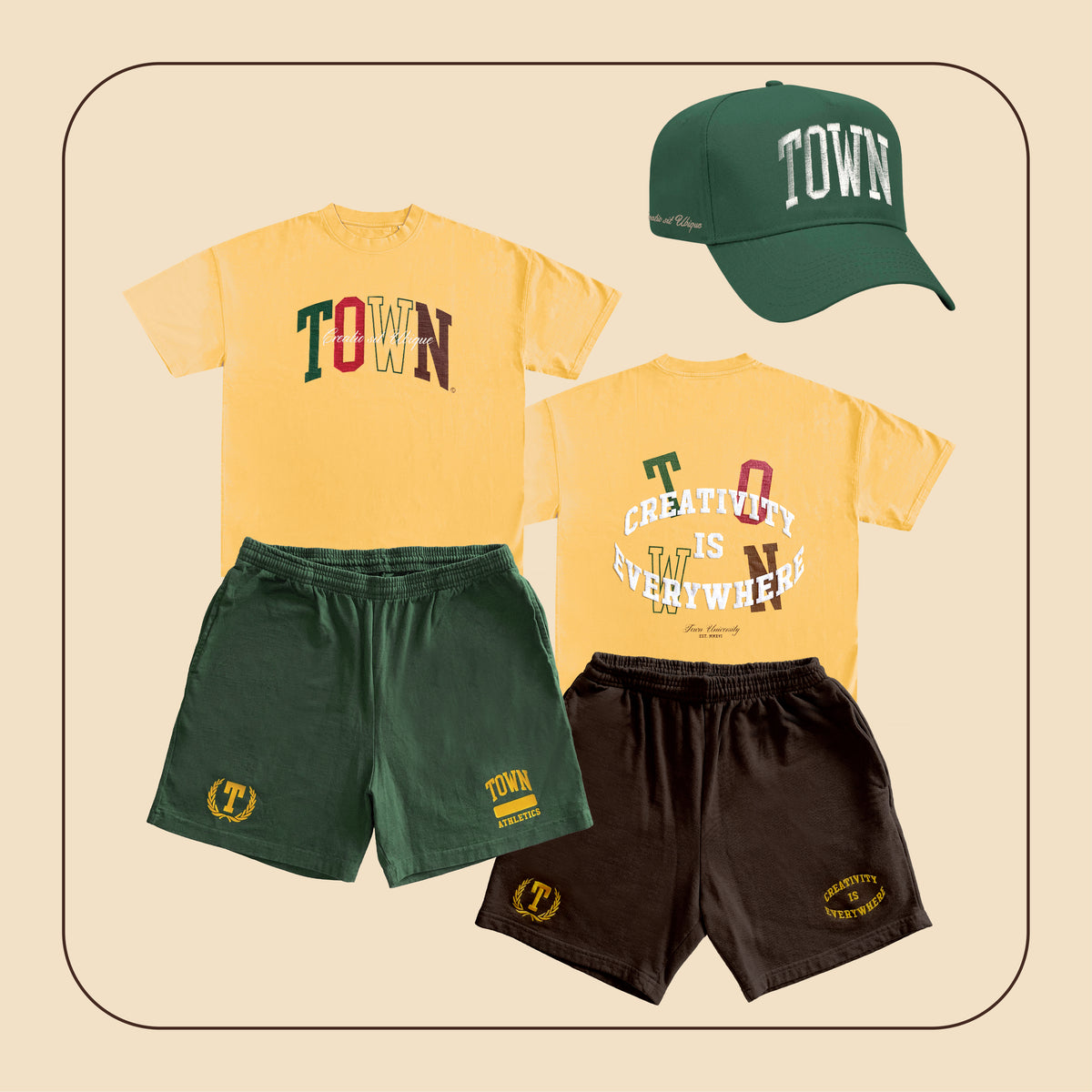 TOWN UNIVERSITY 'CREATIVITY IS EVERYWHERE' (SUMMER '22) – TOWN Apparel